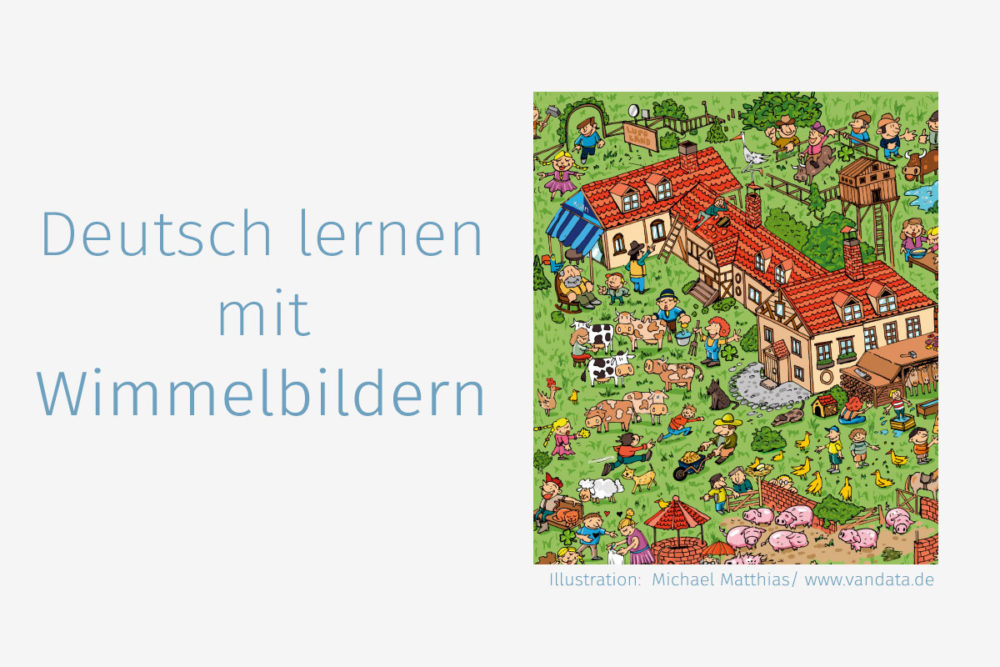 Deutsch lernen mit kostenlosen Wimmelbildern - DaF für Flüchtlinge ...